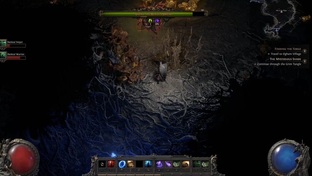 Path of Exile 2: Ervig The Rotten Druid boss guide