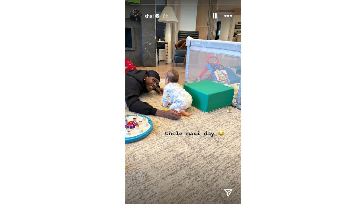 "Swaggiest duo": Shai Gilgeous-Alexander shares throwback childhood pic ...