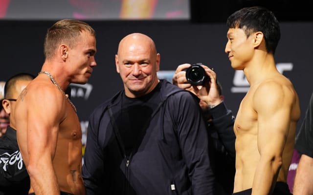 Nate Landwehr vs. Dooho Choi Round-by-Round Updates: UFC 310: Nate ...