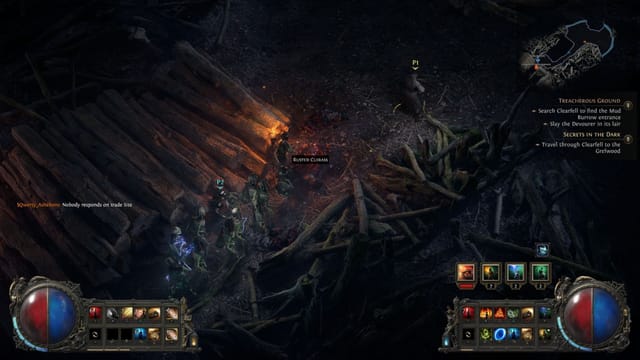 Can you play Path of Exile 2 in split-screen co-op?