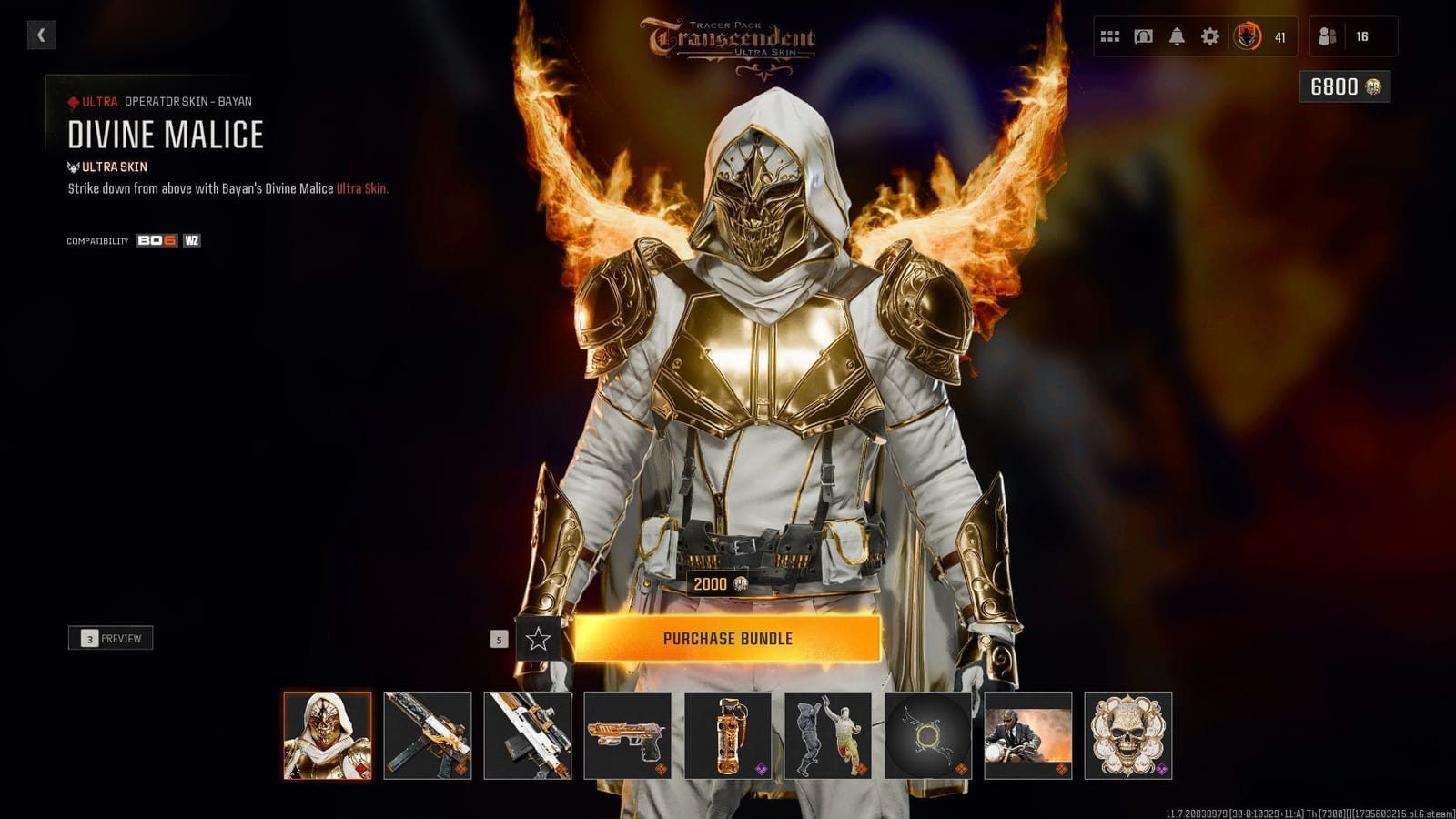 Transcendent Tracer Pack in Black Ops 6 and Warzone: Price, what's ...