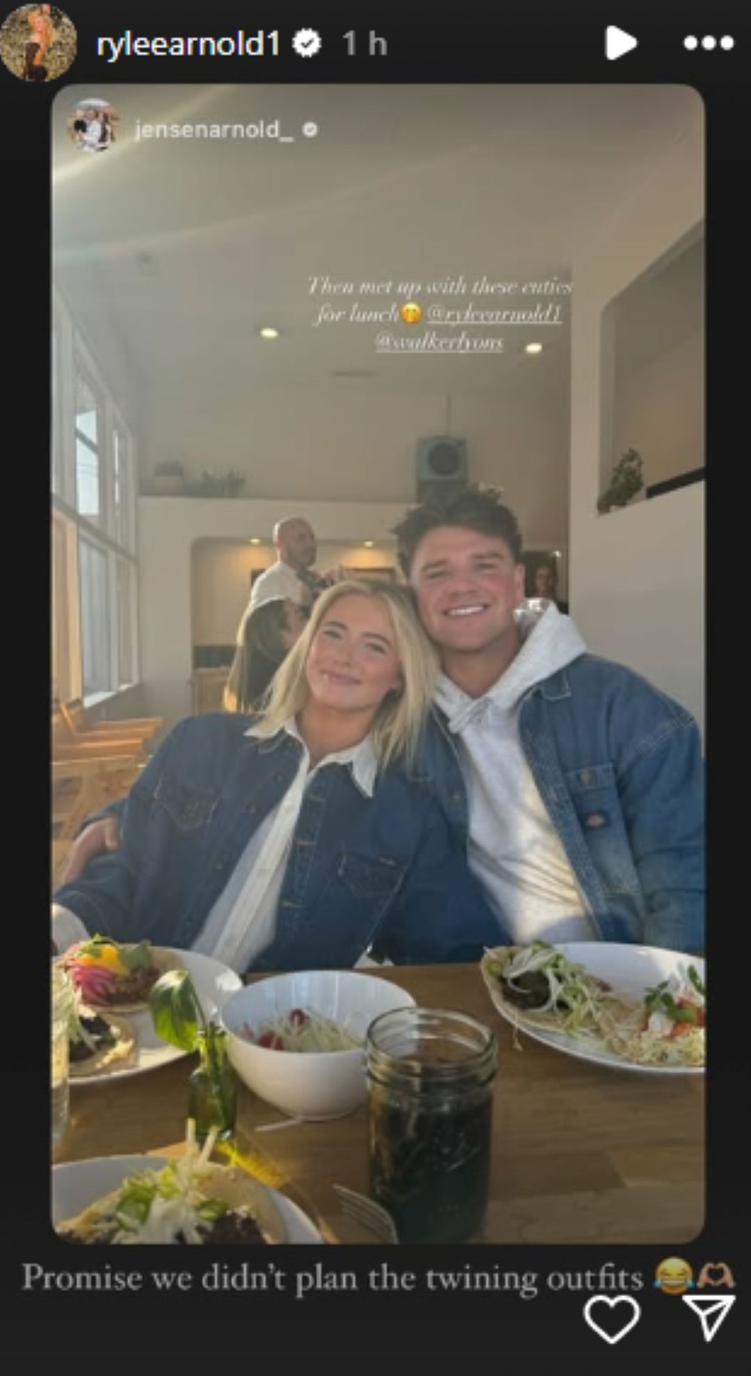 Stephen Nedoroscik's dance partner Rylee Arnold 'twins' with boyfriend ...