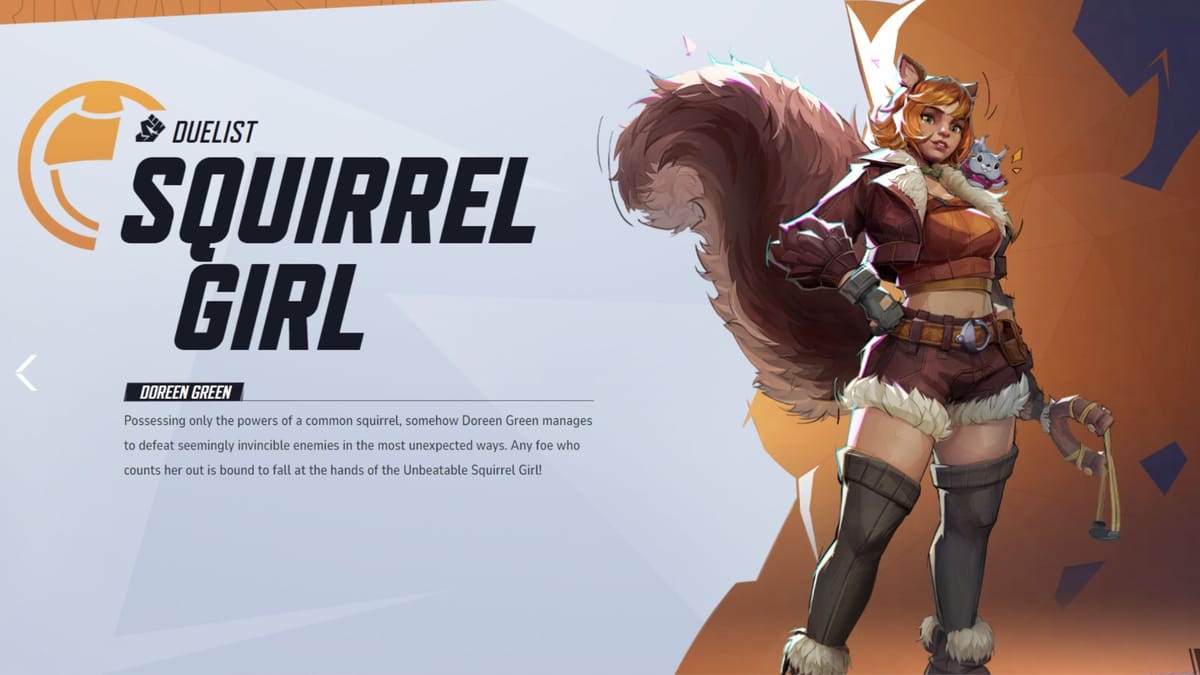 Marvel Rivals Squirrel Girl guide: Abilities, how to play, and more