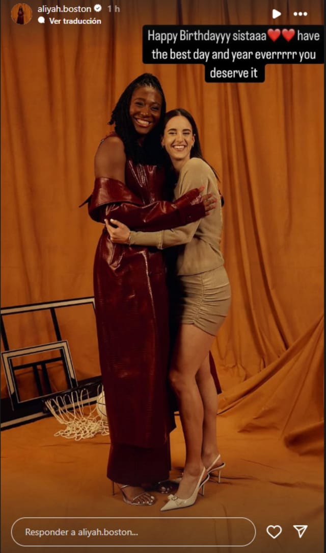Aliyah Boston sends special message to Caitlin Clark as Fever star turns 23