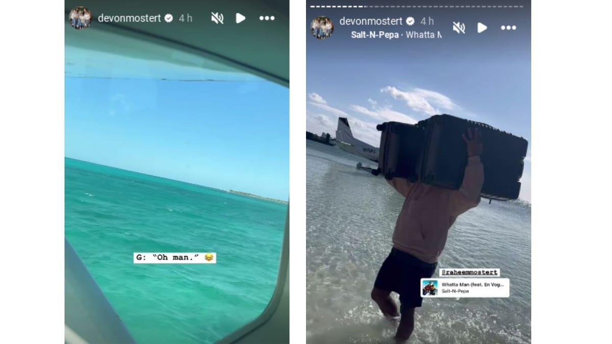 Raheem Mostert: PICS: Raheem Mostert's wife Devon captures family's ...