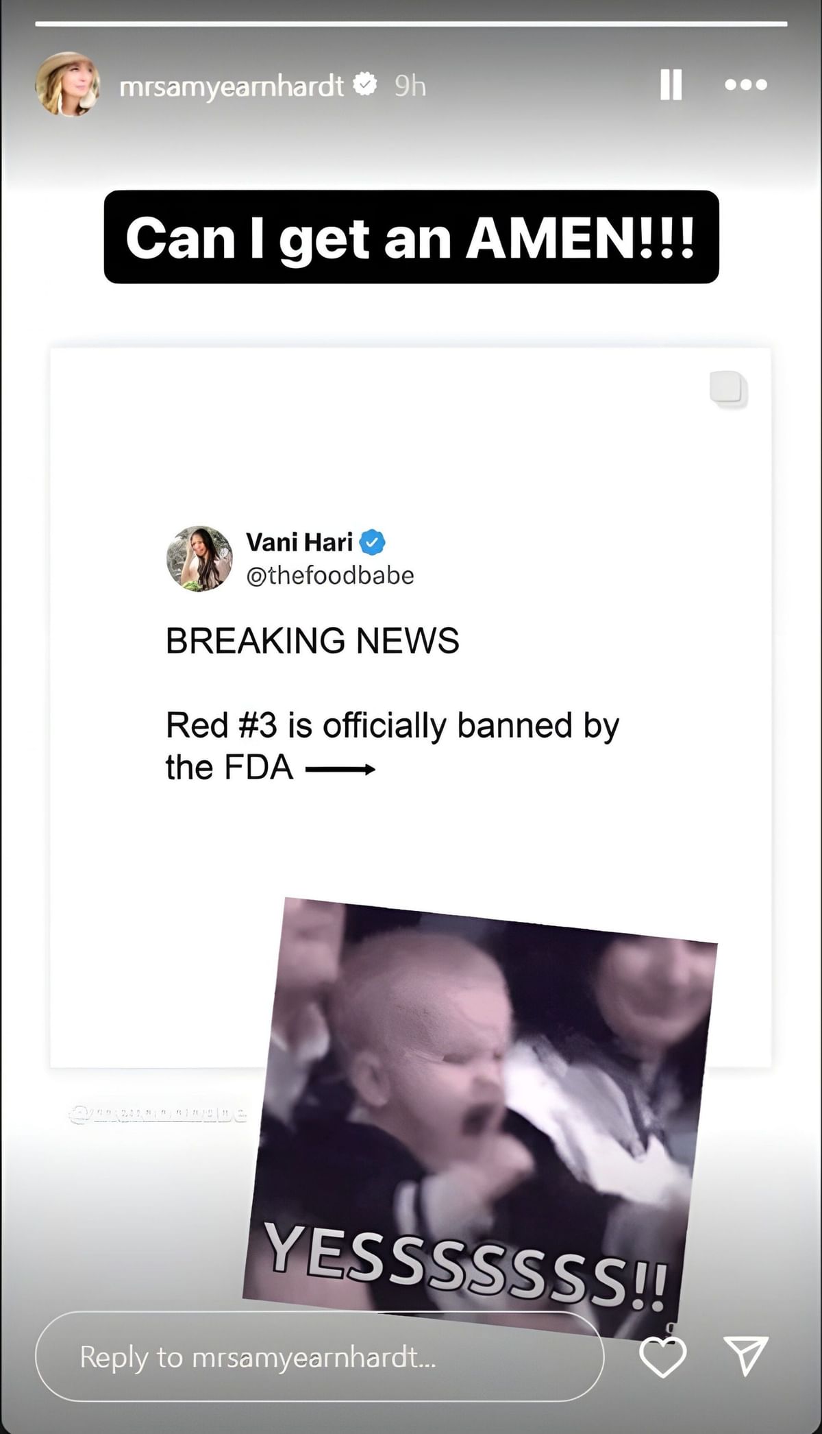 Amy earnhardt: “Can I get an AMEN”: Amy Earnhardt celebrates the ban of ...