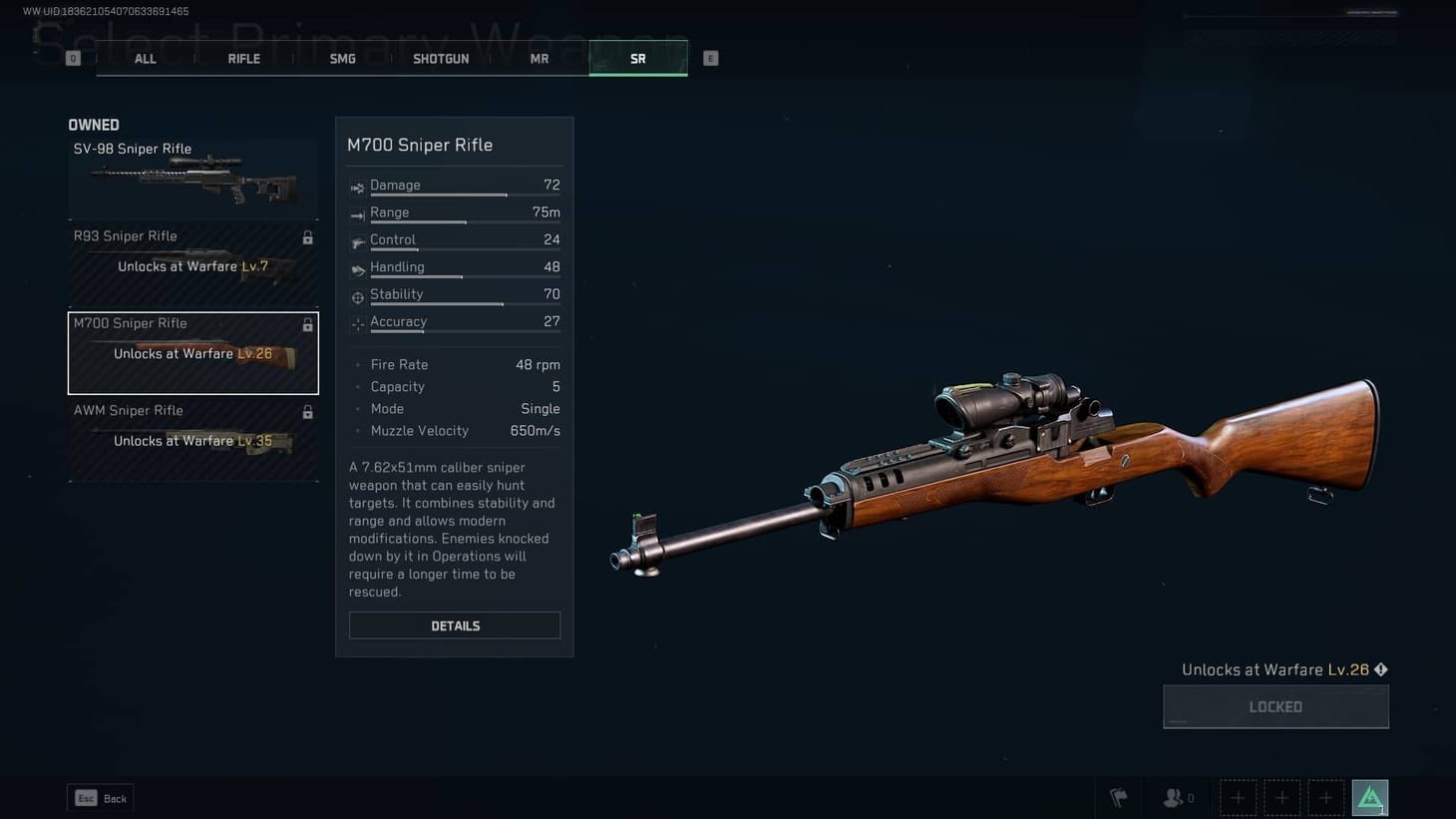 Best M700 build in Delta Force