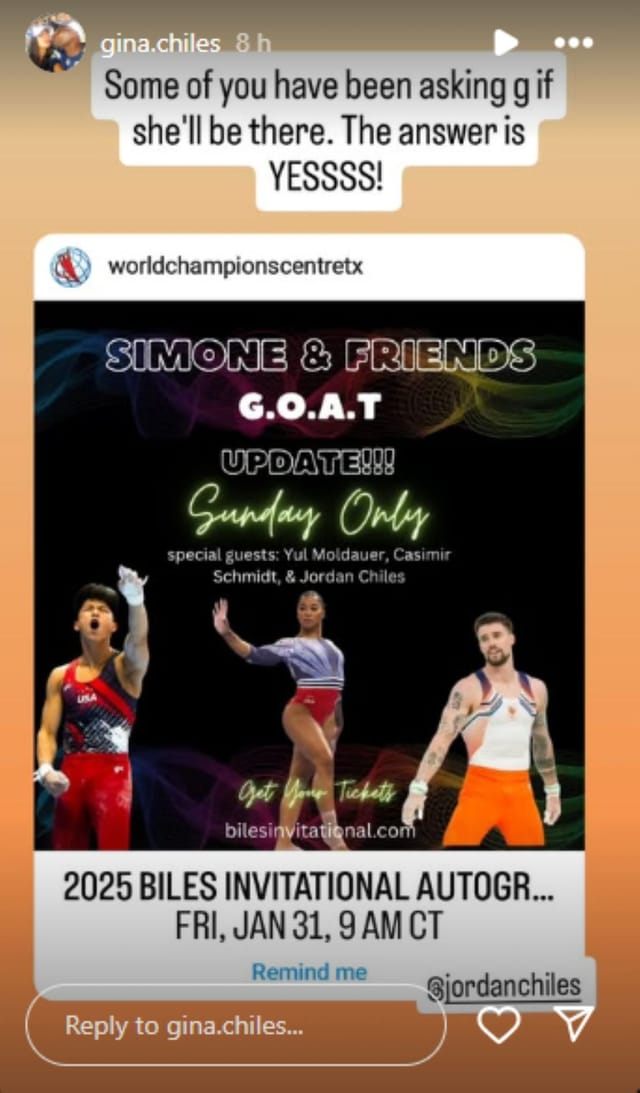 Jordan Chiles set for prominent role at Biles Invitational 2025 ...