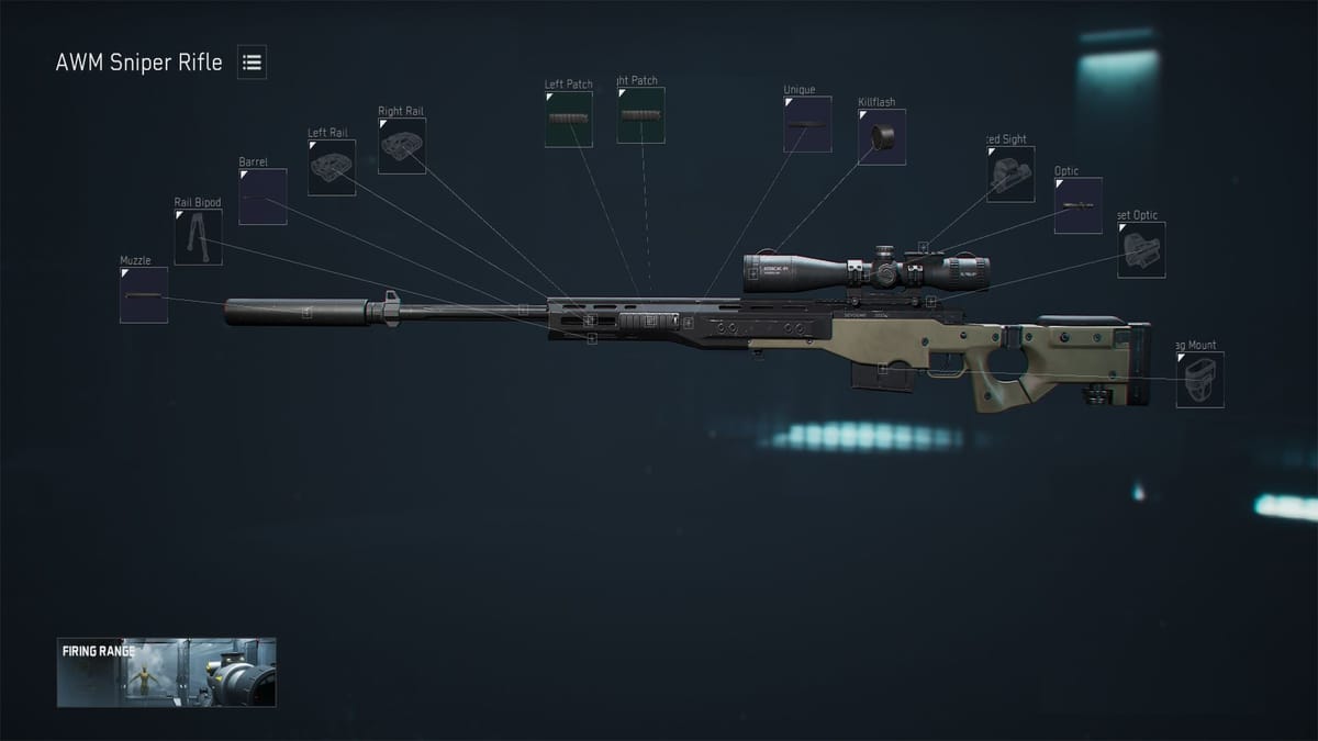 Best AWM build in Delta Force