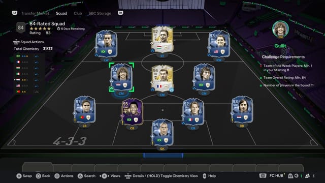 Best players available in the EA FC 25 Mixed Icon player pick SBC
