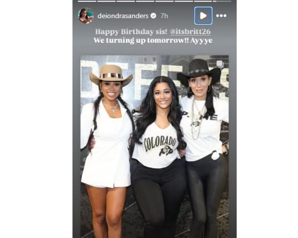 Brittany Faye: "I could cry": Deion Sanders Jr's GF left disheartened ...