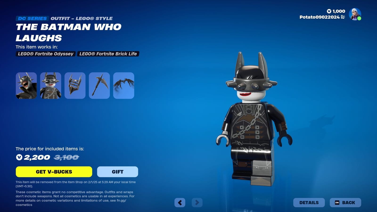How to get The Batman Who Laughs skin in Fortnite