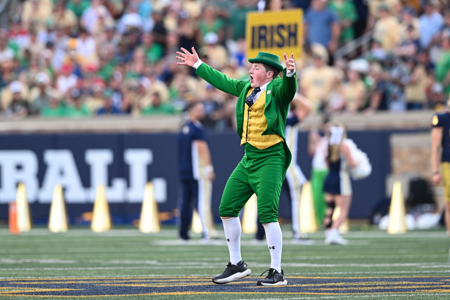 Who is Notre Dame Fighting Irish Mascot, Leprechaun?