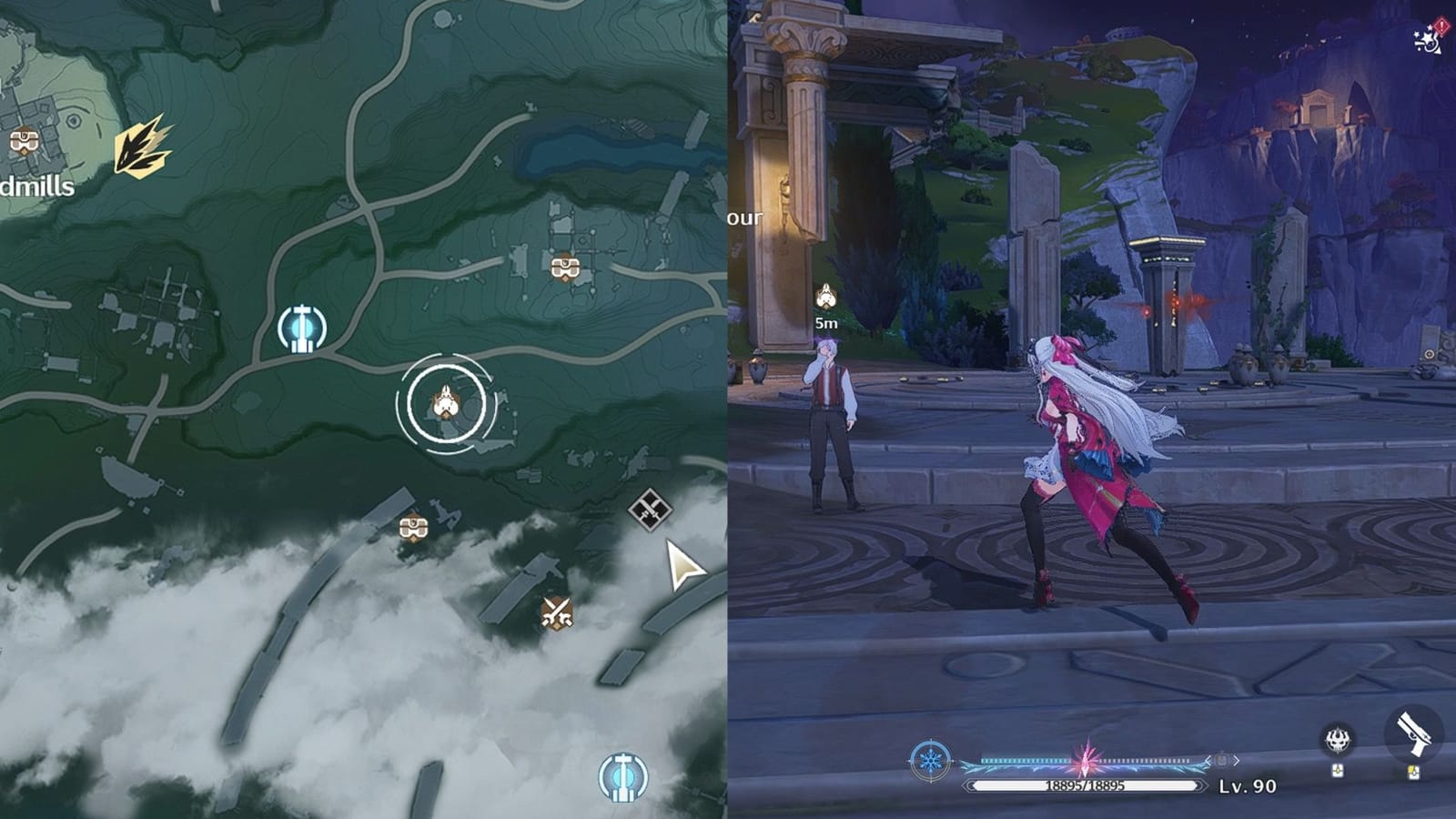 Wuthering Waves: All Hallowed Reach Three Fratellis' Challenge locations