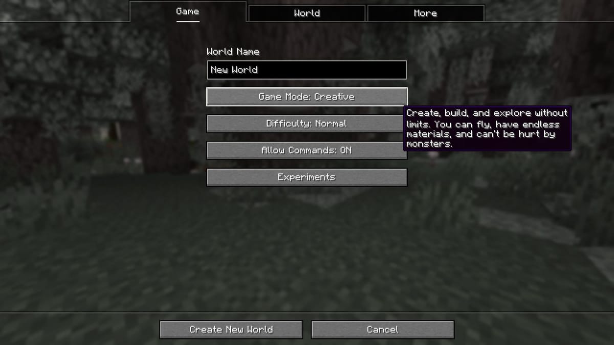 How to get operator utilities tab in Minecraft Java Edition