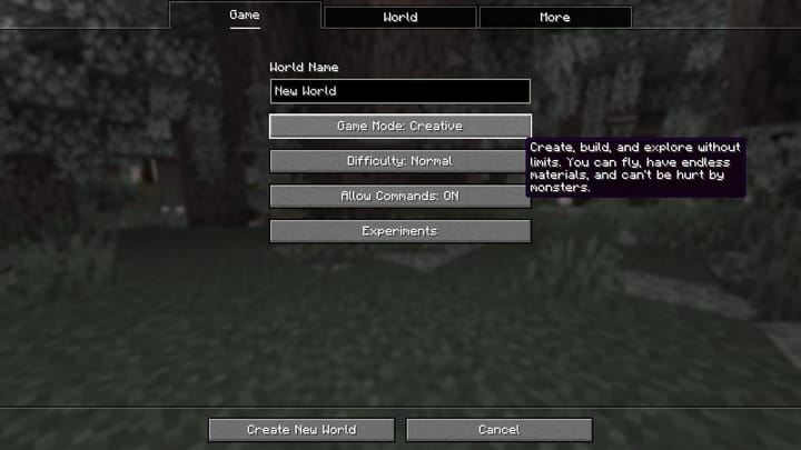 How to get operator utilities tab in Minecraft Java Edition