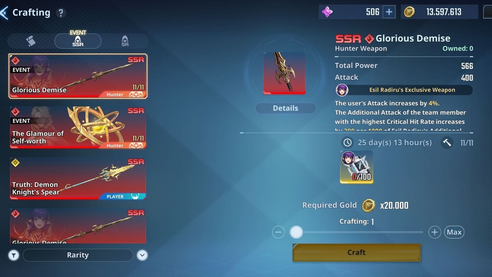 Solo Leveling Arise: How to get Esil Radiru's Exclusive Weapon ...