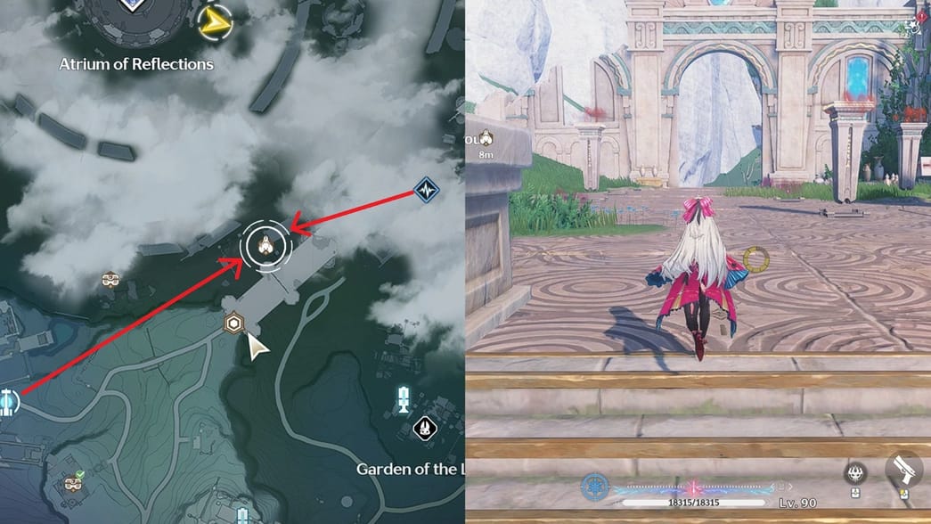 Wuthering Waves: All Nimbus Sanctum Three Fratellis' Challenge locations