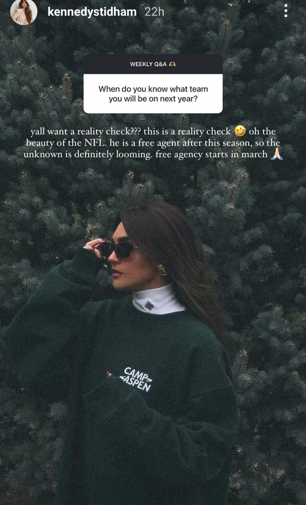 Jarrett Stidham: Broncos' Jarrett Stidham's wife Kennedy reveals "big ...