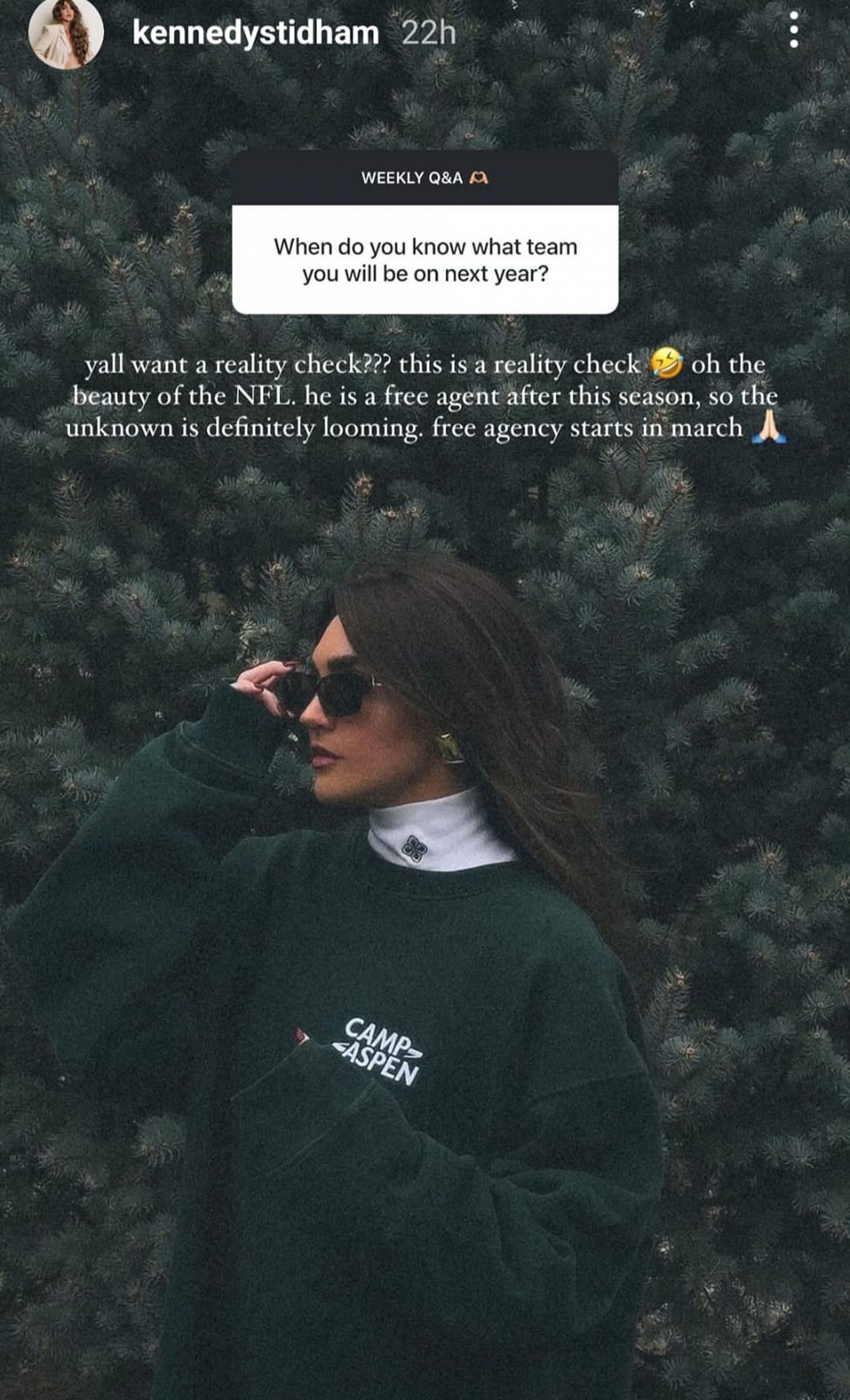 Jarrett Stidham: Broncos' Jarrett Stidham's wife Kennedy reveals "big ...