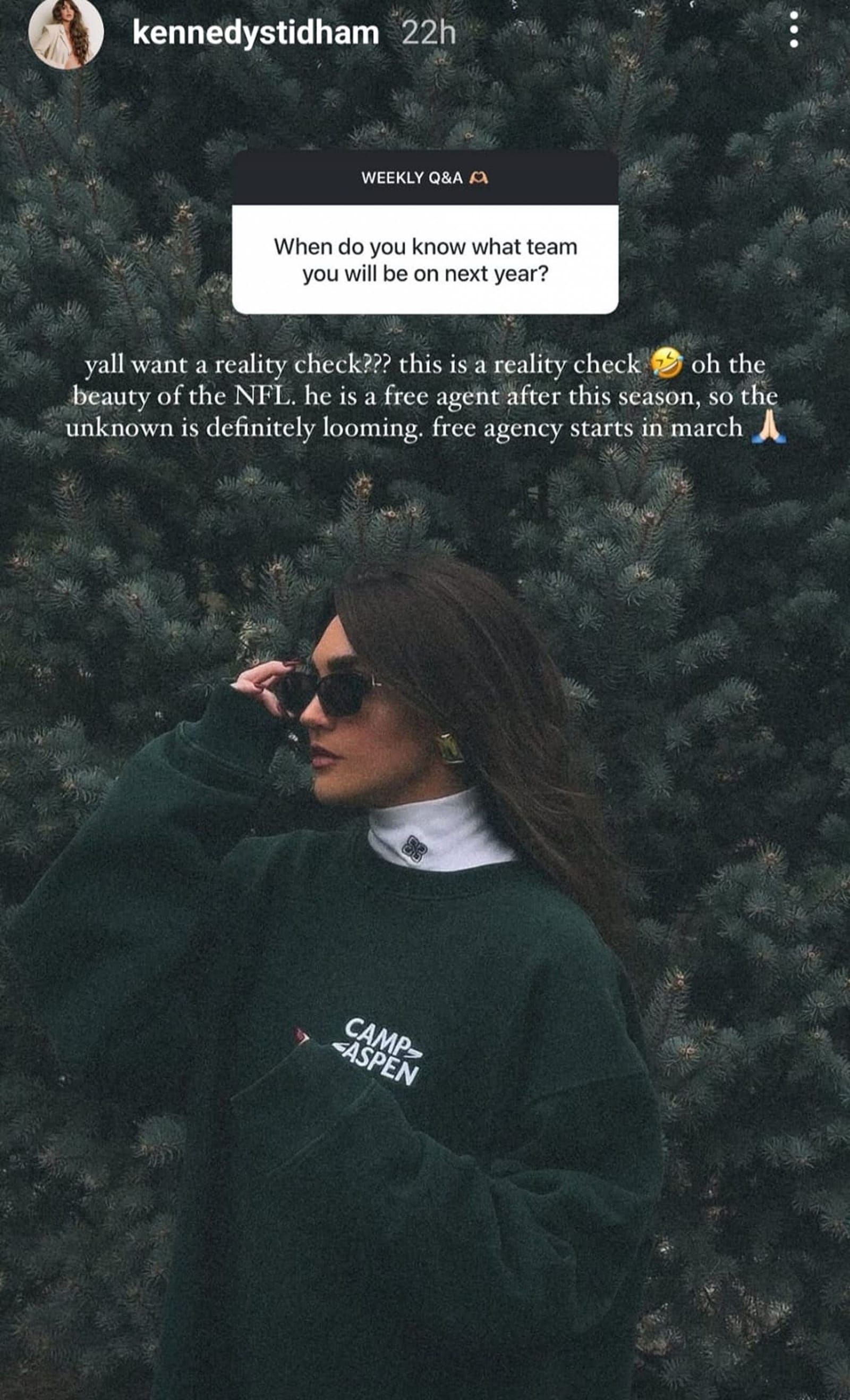 Jarrett Stidham: Broncos' Jarrett Stidham's wife Kennedy reveals "big ...