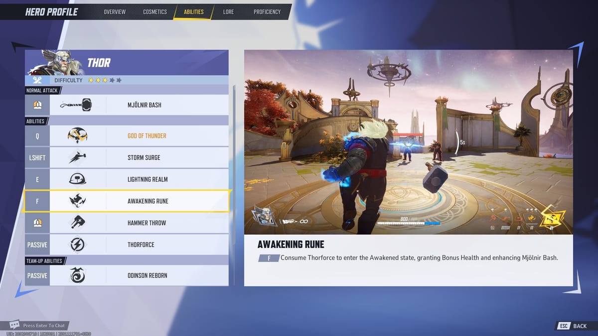 Marvel Rivals Thor guide: Abilities, how to play, and more