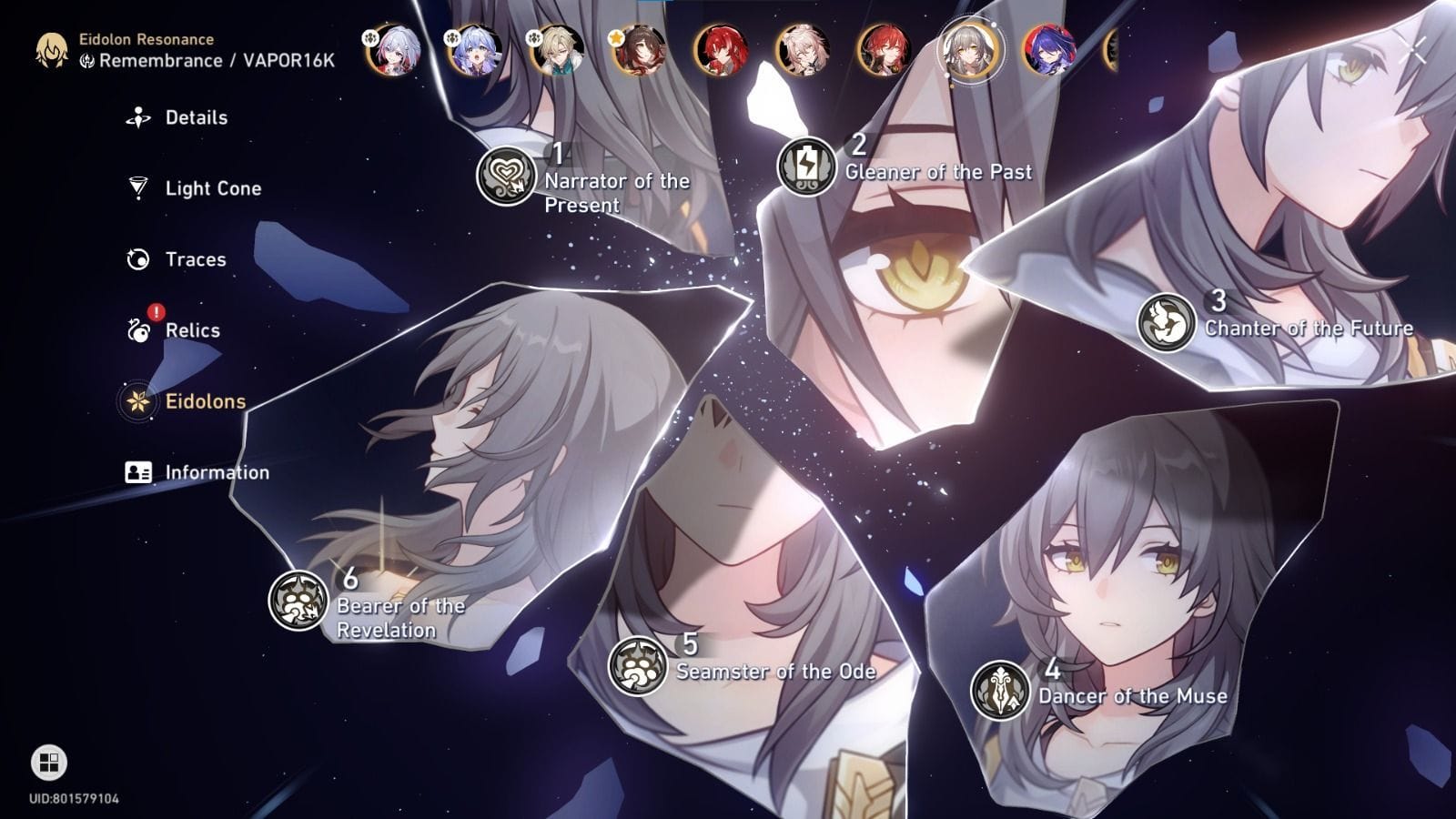 How to get Remembrance MC eidolons in Honkai Star Rail