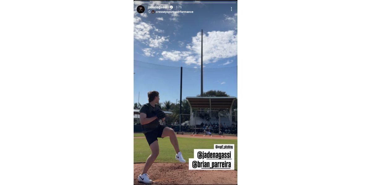 Andre Agassi & Steffi Graf's son Jaden shows off his impressive ...