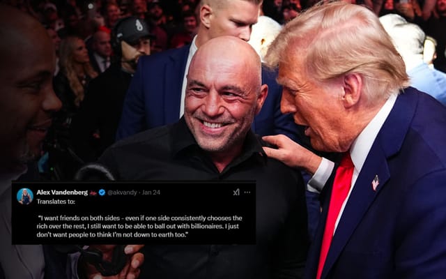 Joe Rogan's apolitical stance after endorsing Donald Trump and ...