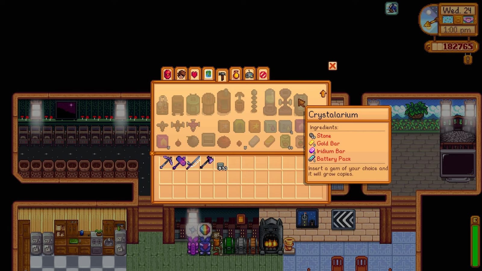 Stardew Valley: How to get and use Crystalarium in Stardew Valley