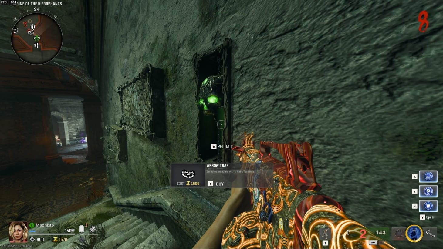 How to activate Arrow Trap in Black Ops 6 Zombies