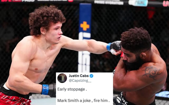 "Should Mark Smith be PUBLICLY EXECUTED?" - Fans blast MMA referee for ...