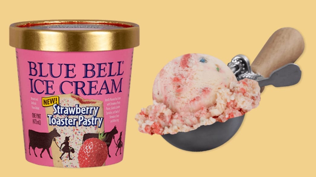 Blue Bell’s new Strawberry Toaster Pastry Ice Cream: Availability and ...