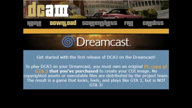 5 differences reportedly found in GTA 3 Dreamcast port by fans