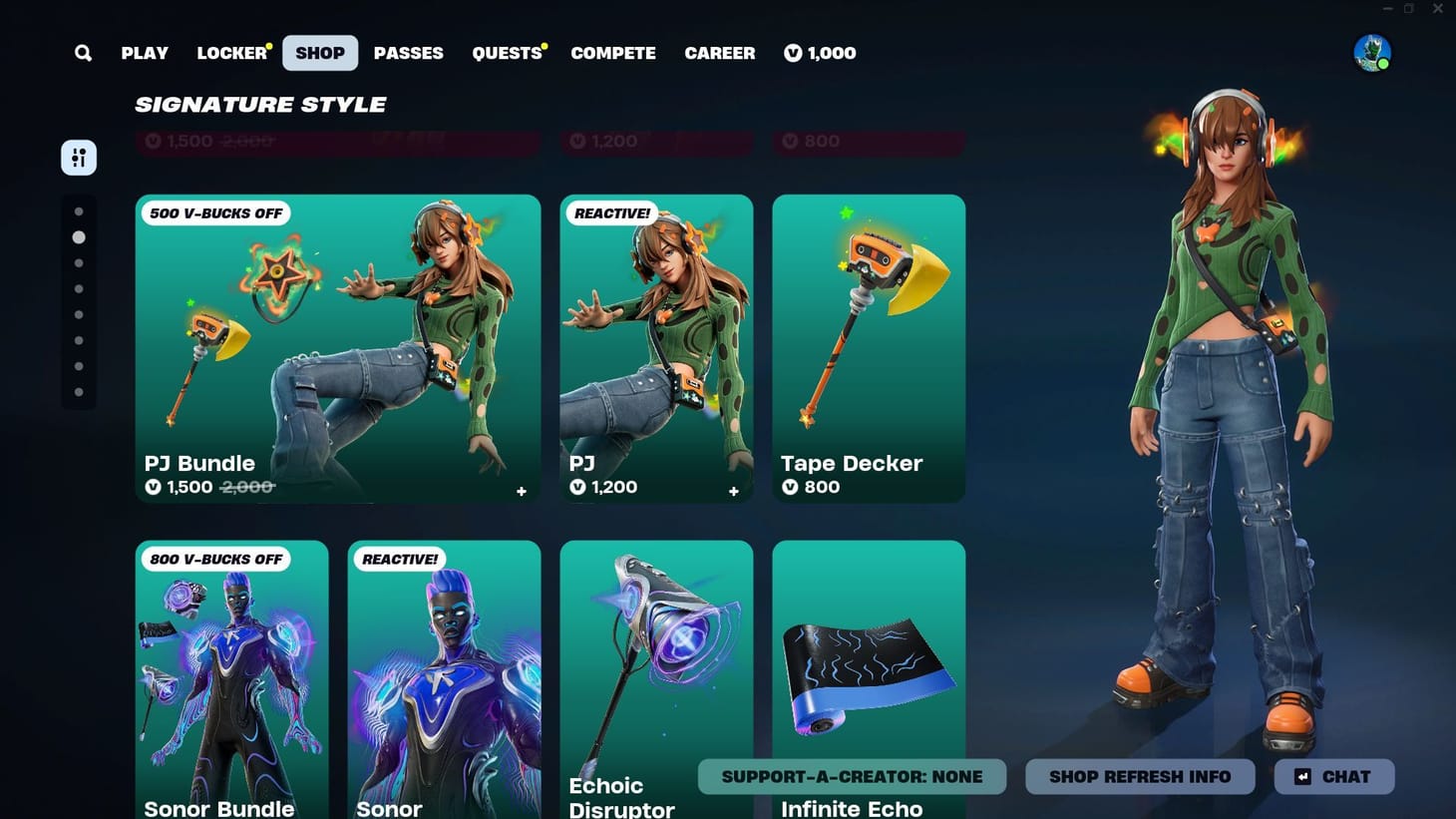 How to get the PJ skin in Fortnite