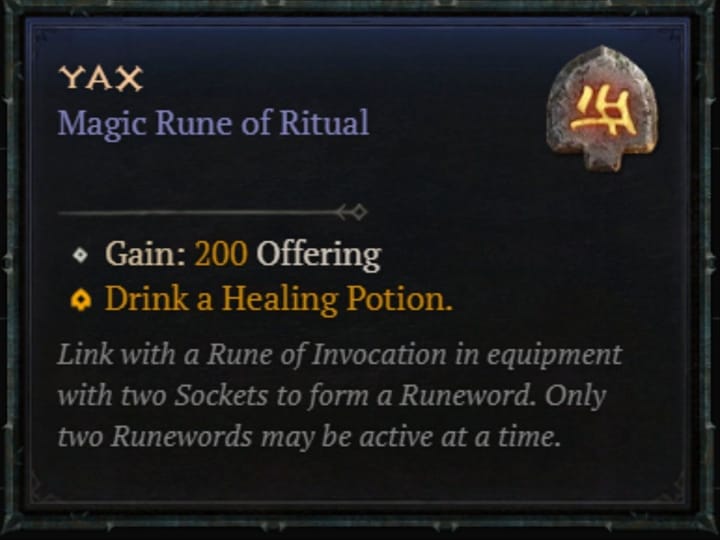 Diablo 4 Runes and Runewords tier list