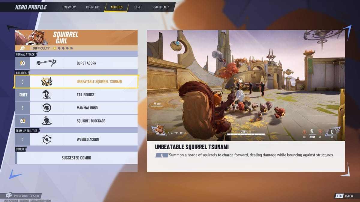 Marvel Rivals Squirrel Girl guide: Abilities, how to play, and more