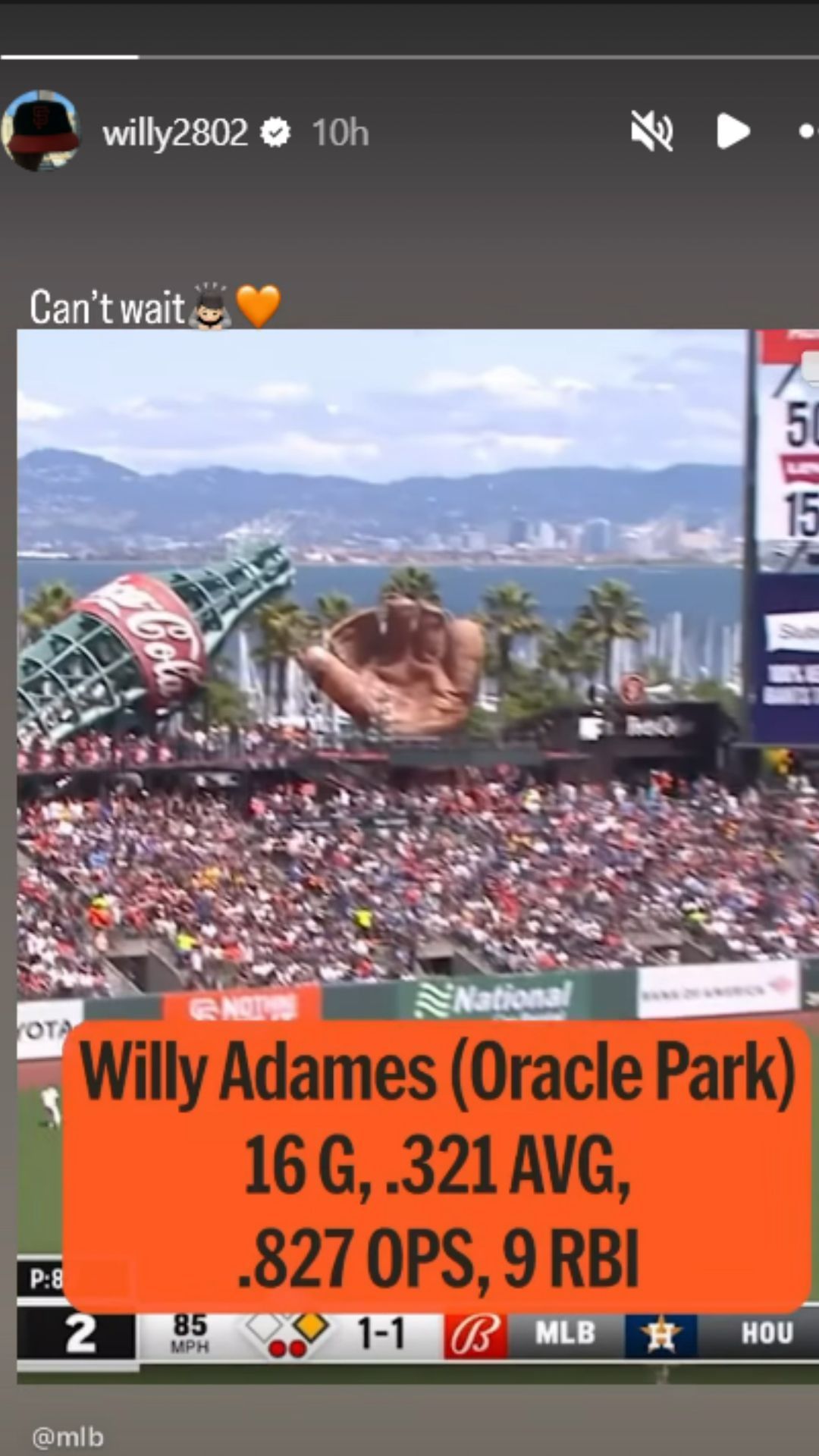 Willy Adames' 2-word reaction sums up his anticipation to play at ...