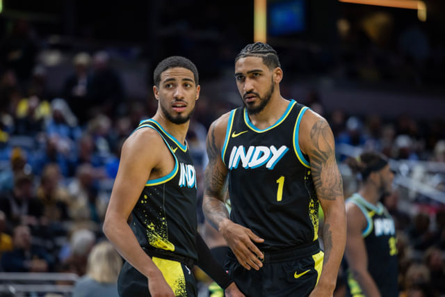 Tyrese Haliburton's girlfriend Jade Jones reacts in 2 words as Pacers ...