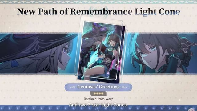 Best Light Cones for Remembrance Trailblazer in Honkai Star Rail