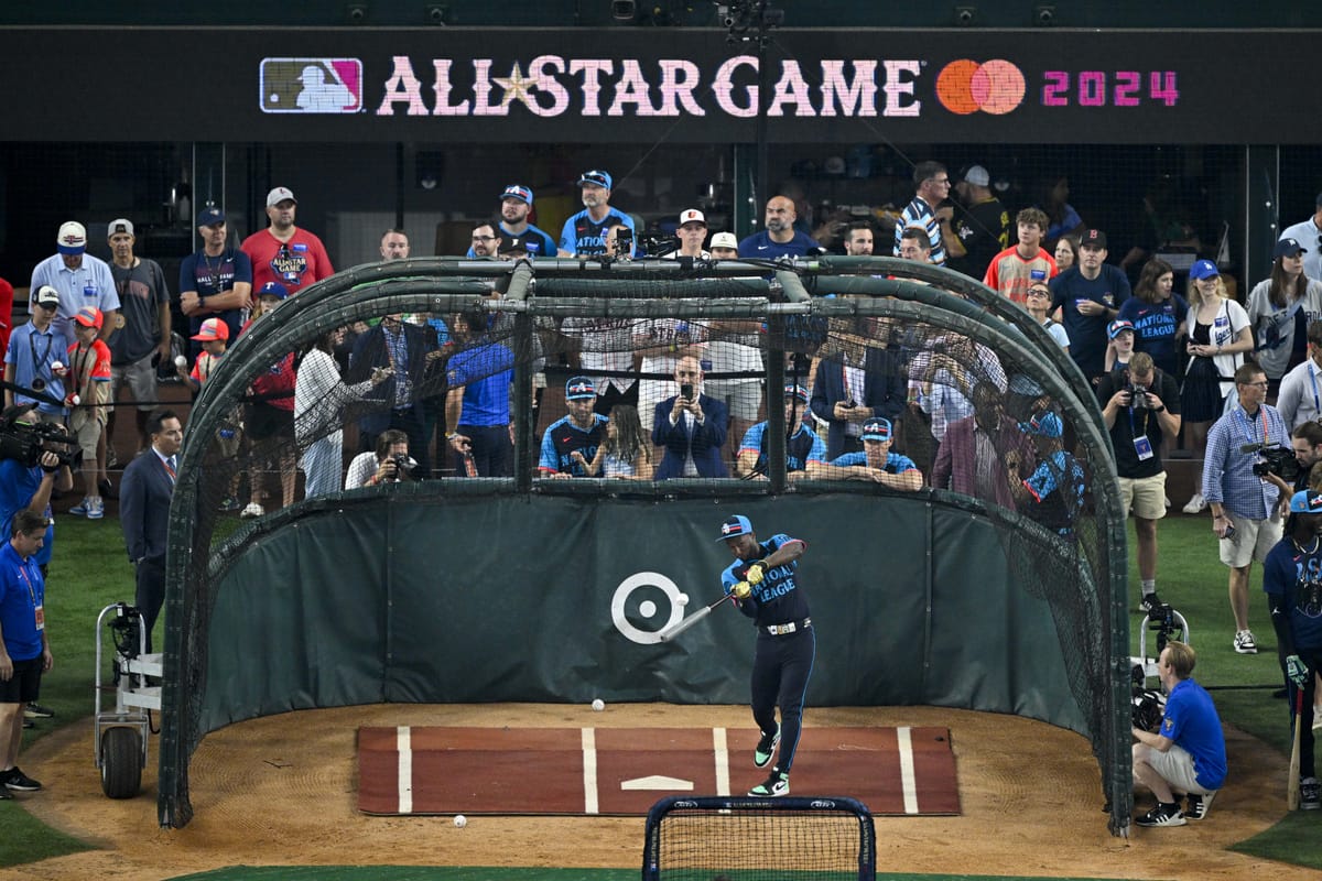 "Jurickson Profar hits the ball as hard as an Austin Riley now ...