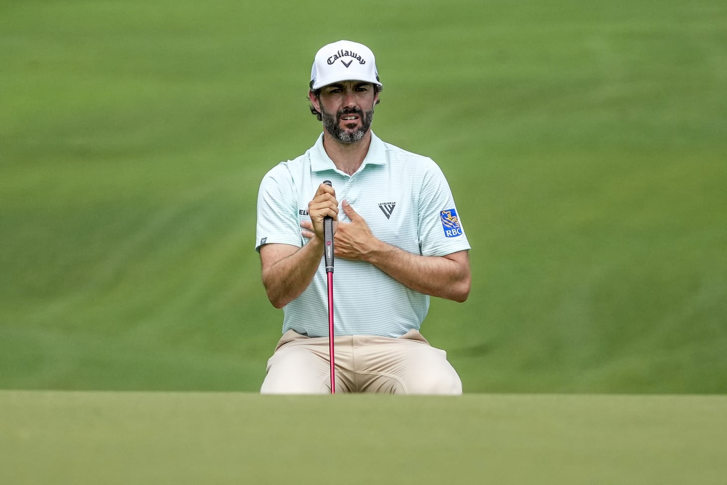 Adam Hadwin: WATCH: Adam Hadwin hits the fairway with the first ...
