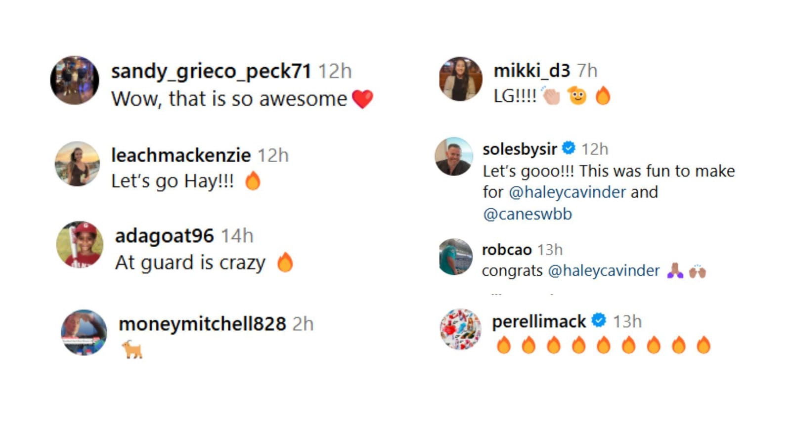 "Only took her 9 years": College hoops fans react to Haley Cavinder ...