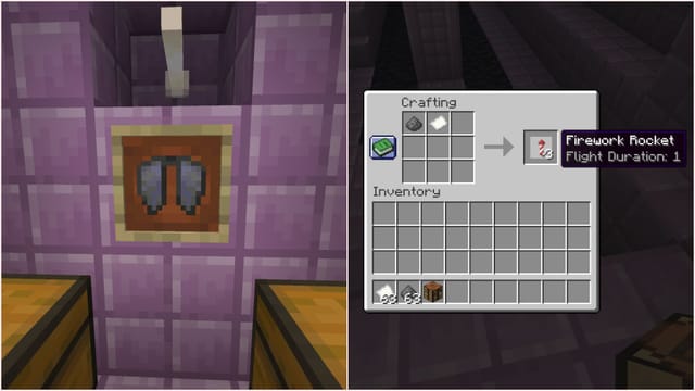 How to use rockets to fly in Minecraft