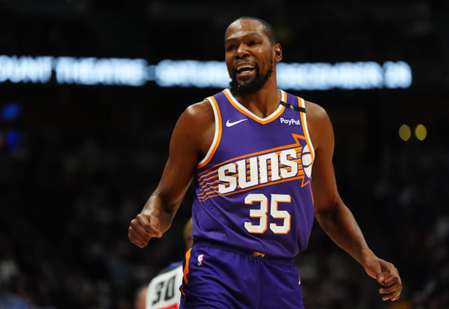 Commander superfan Kevin Durant lets out 5-word reaction to Dyami Brown ...