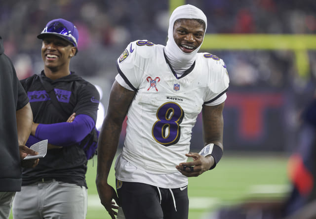 Lamar Jackson makes feelings known on inching closer to breaking Aaron ...