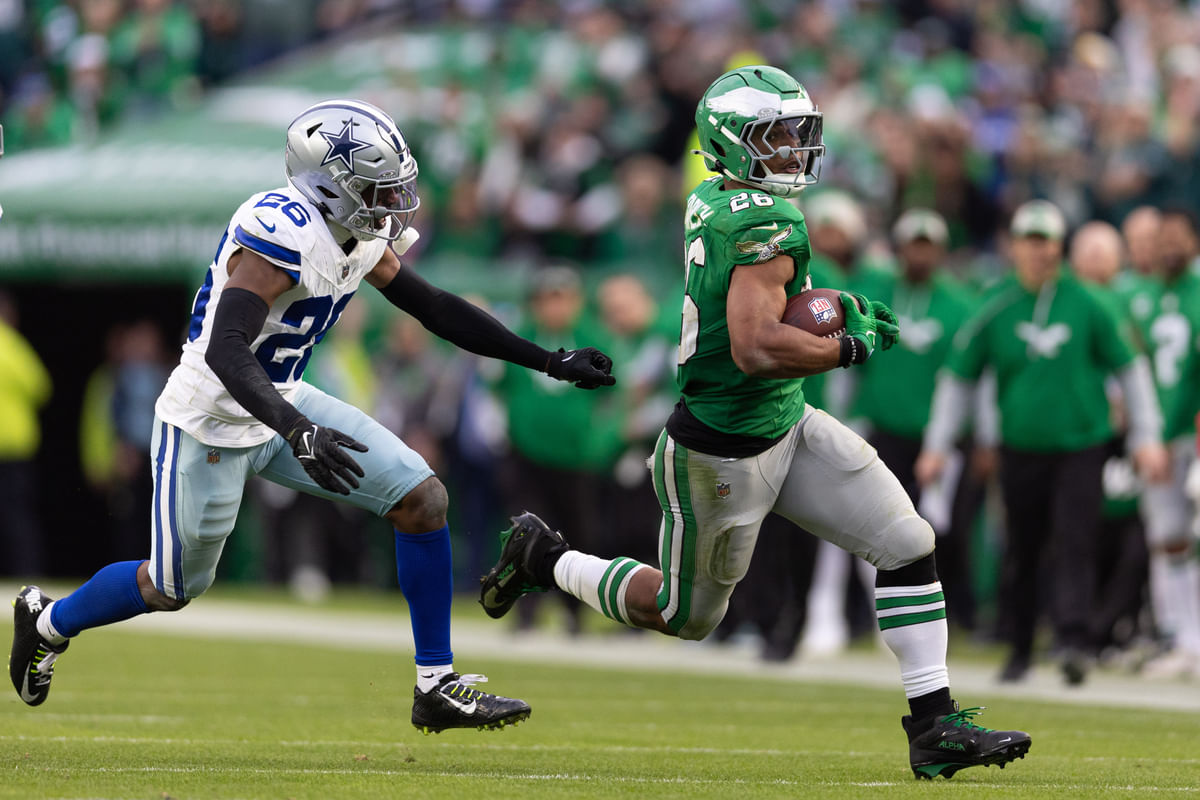 Eagles HC Nick Sirianni makes feelings clear on benching Saquon Barkley ...