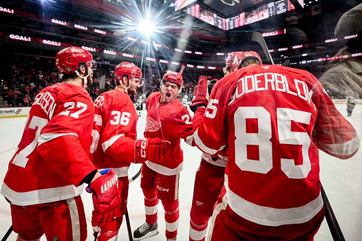 Red Wings lineup tonight: Detroit's projected lineup for game against ...