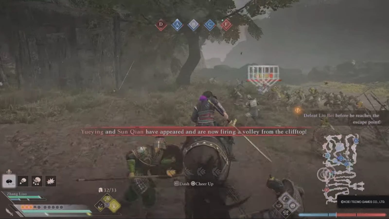 Dynasty Warriors Origins: Battle of Changban guide (Wei, Chapter 5)