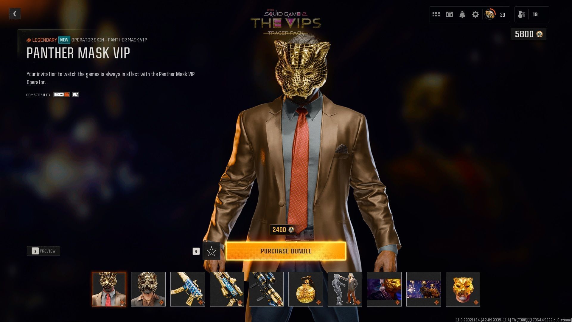 Squid Game 2 The VIPs Tracer Pack in Black Ops 6 and Warzone: Price ...